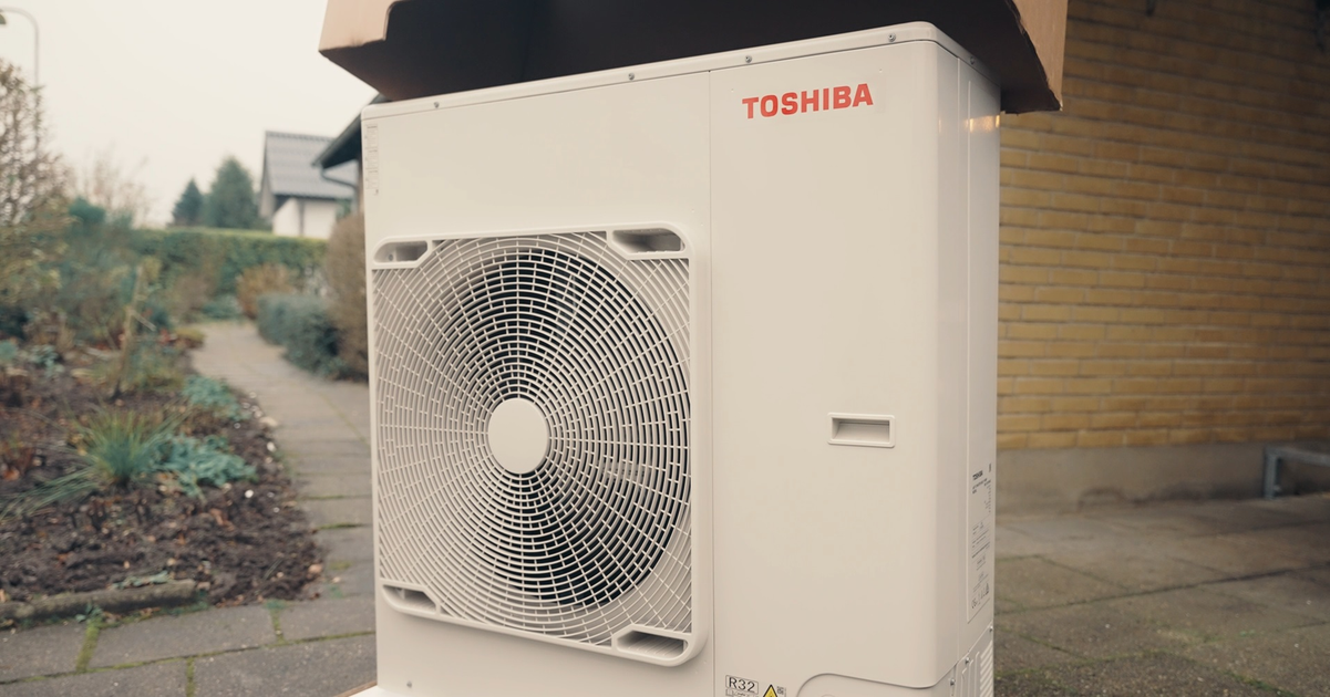 Luft til vand varmepumper hos Gidex | Køb varmepumper her